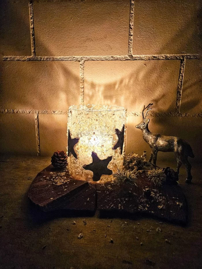 DIY Windlicht mit Kindern basteln für Weihnachten - Mission Mom